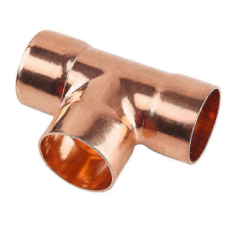 Soldering Copper Fitting - Equal Tee 14 Cm - Conform Gray2 Pcs | Fruugo UK