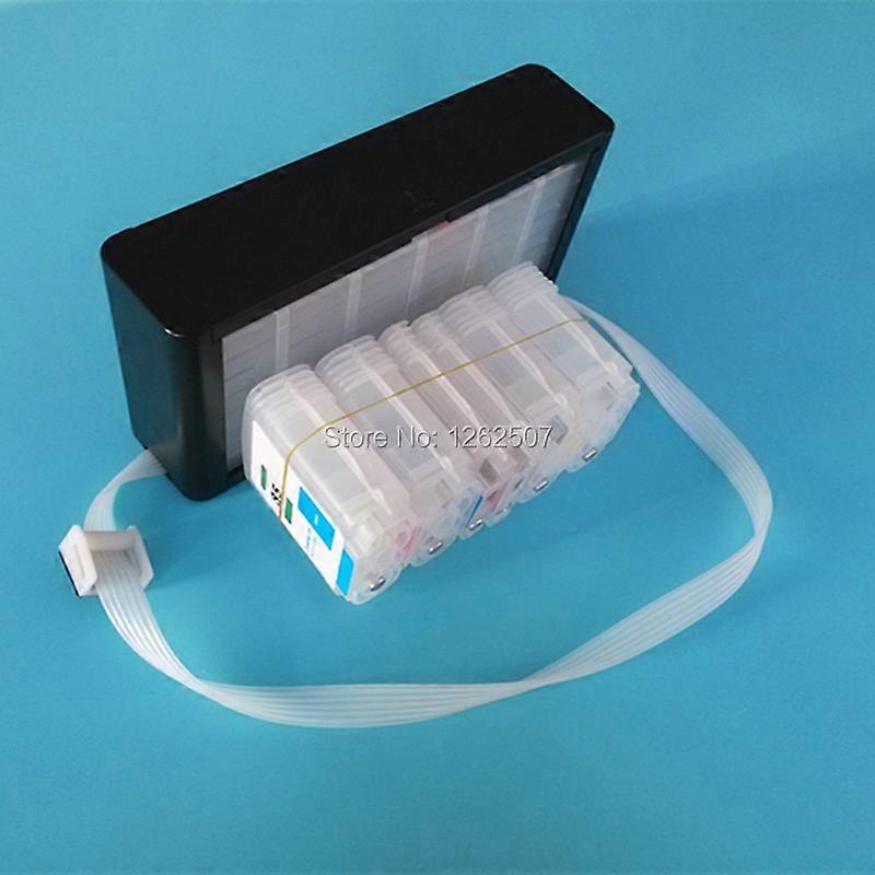 84 85 6Colors Bulk Ciss System Continuous Ink Supply System For HP84 85 ...