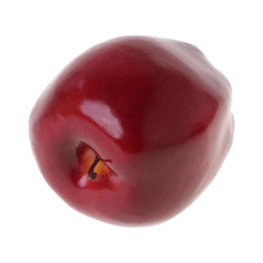 Realistic Lifelike Artificial Fruit Red Delicious Kitchen Fake Display ...