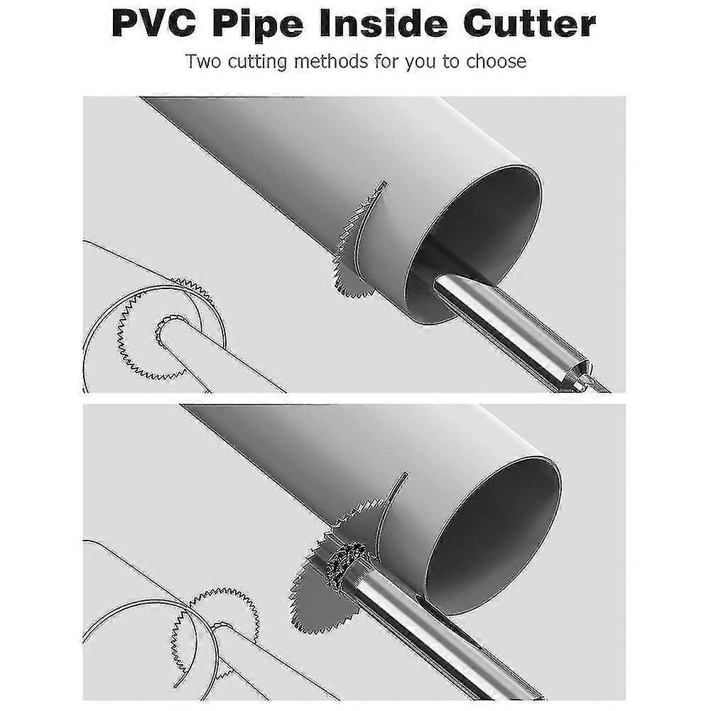 Inside Pipe Cutter, 1/4 Inch Hex Pvc Plumbing Inside Cutter Internal ...