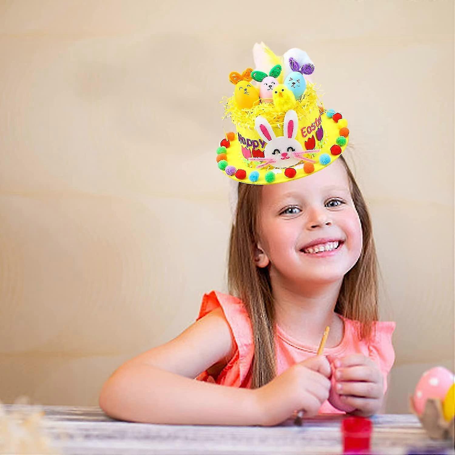 Easter Bonnet Kit,easter Party Favors - Diy Easter Hat,diy Easter ...