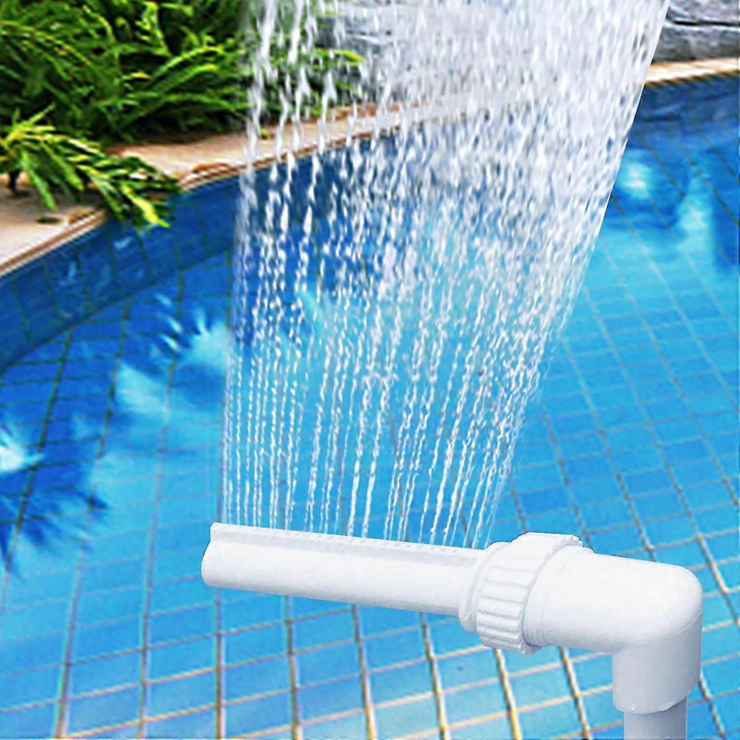 Waterfall Pool Fountain Pipe, Adjustable Swimming Pool And Spa Sprayer ...