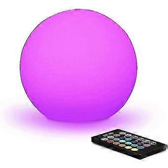 8-inch Ultra-fun Led Glowing Ball Light W/remote, Rgb Color Changing ...