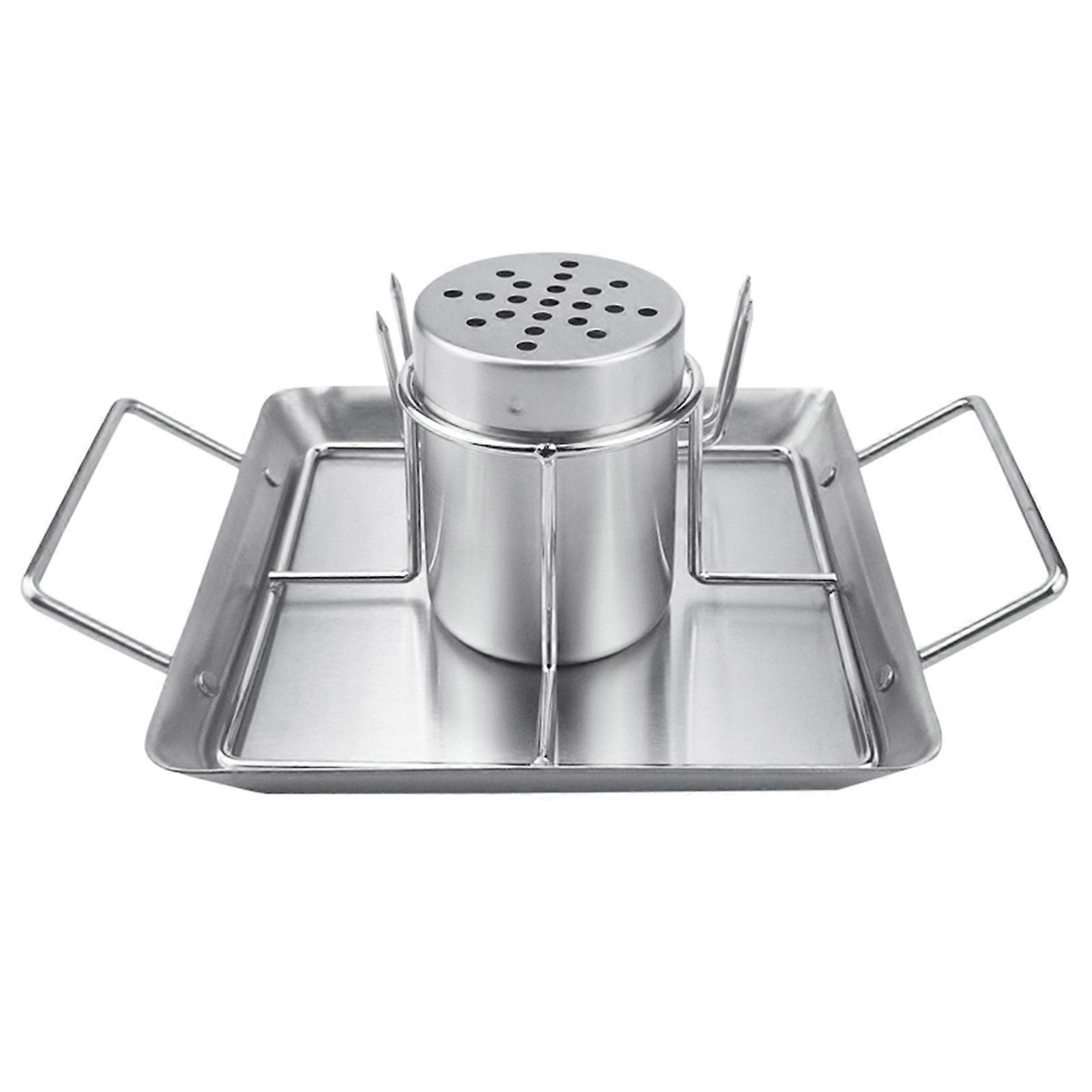 Turkey Roast Rack Easy to Clean Multi-Use BBQ Chicken Holder Stainless ...