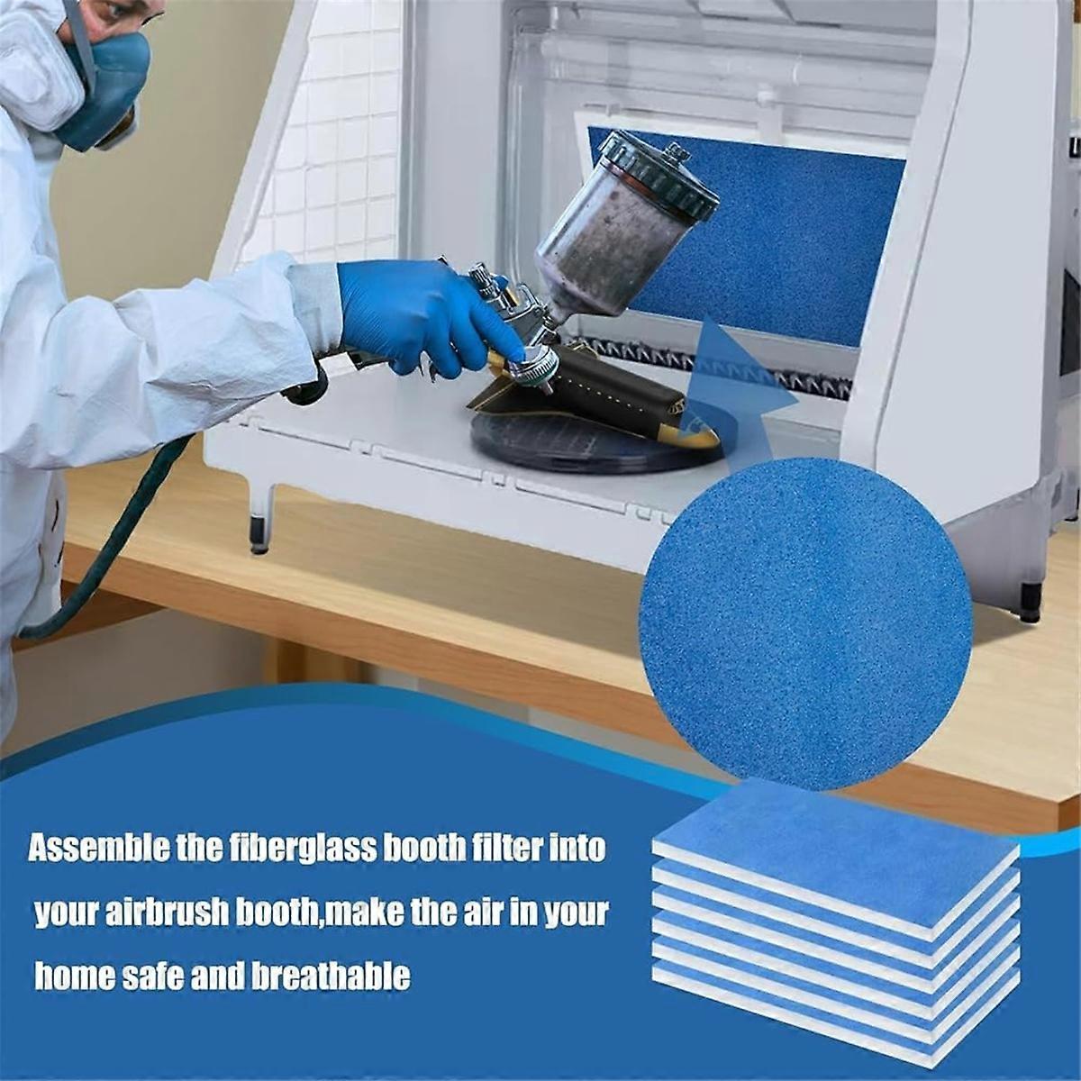 12Pieces Paint Booth Filters,SprayBooth Filter, Paint Booth Exhaust ...