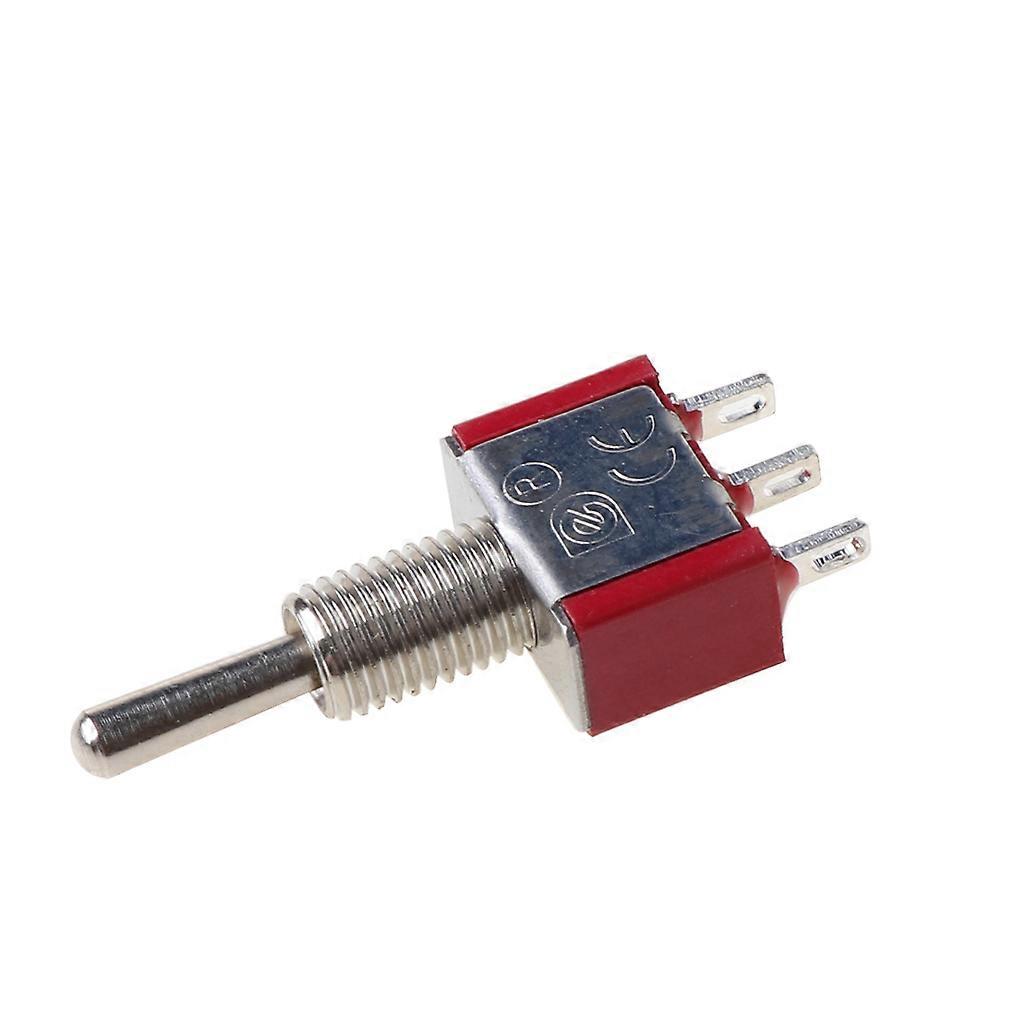 MTS-103 3 Pin Electrical Toggle Switch ON-Off-ON 3 Position SPDT Switch ...