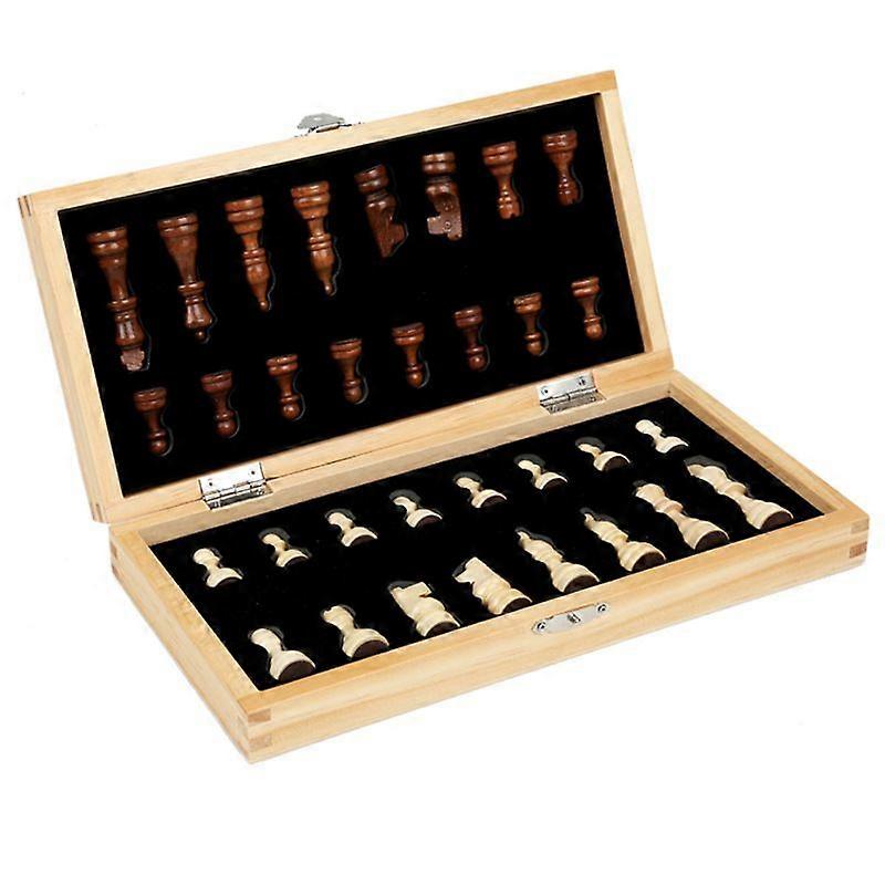 Wooden Chess Set Large chess board set for adults and children, comes ...