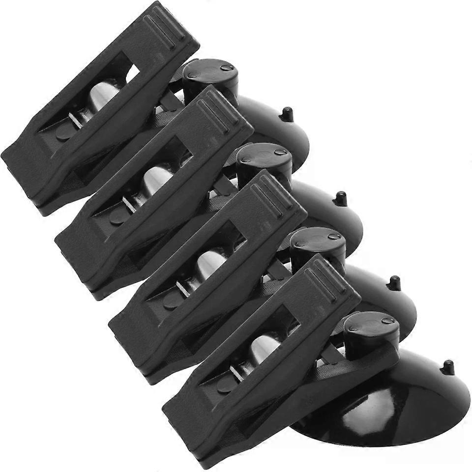 Car Clips, 4 Pcs Suction Cup Sunglass Holder Parking Ticket Clip ...