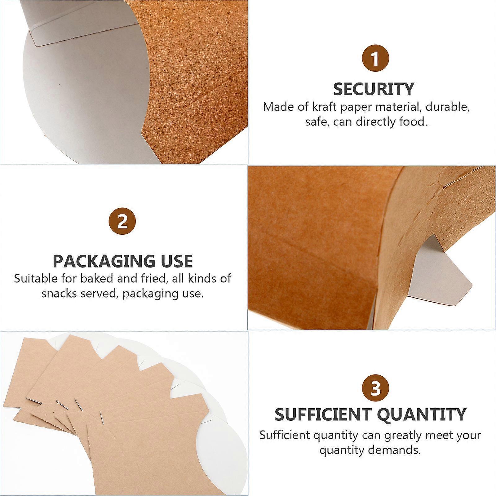 Chicken Popcorn Wrapping Boxes Wrapping Boxes For Restaurants Brown ...