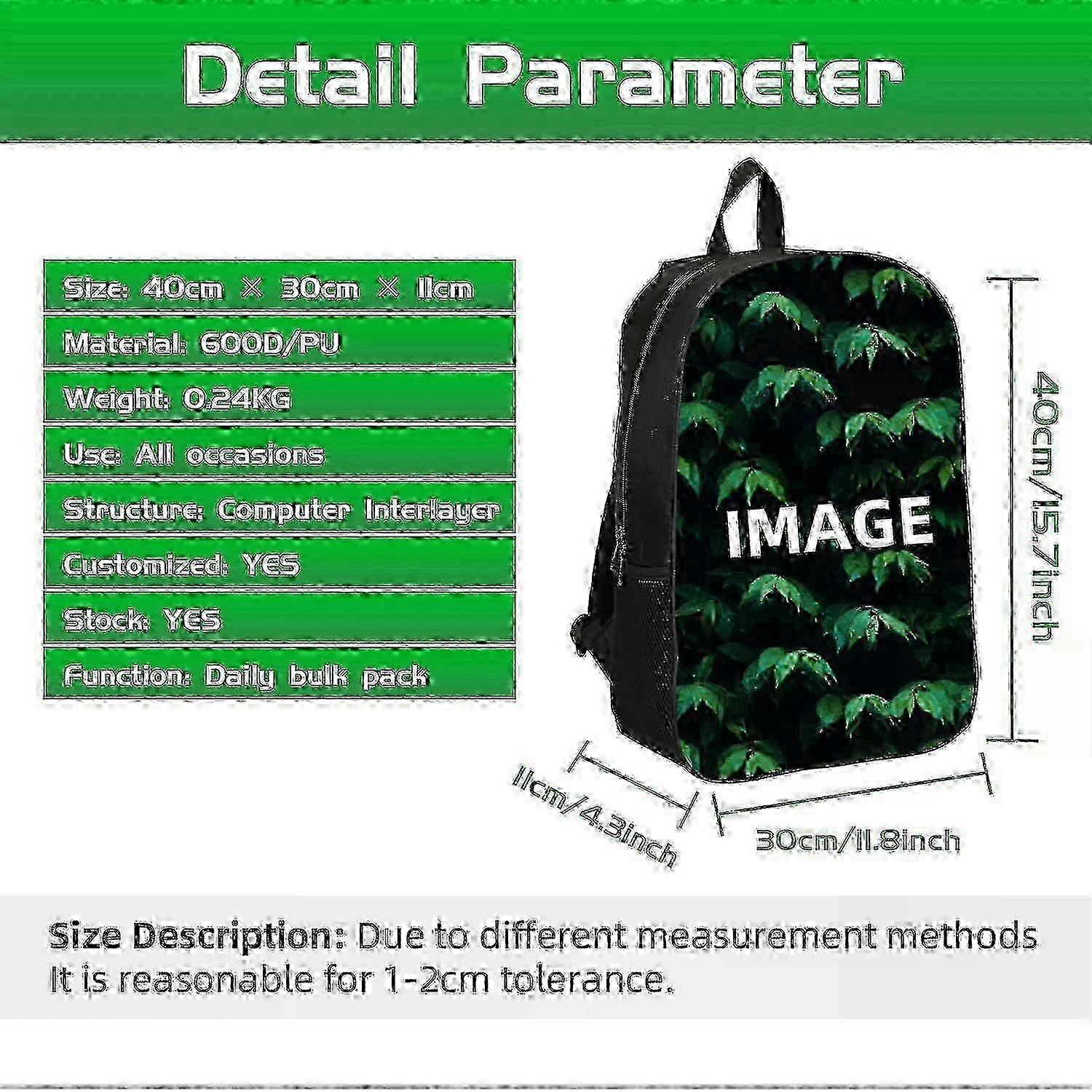 Kpop Demon Hunters Backpack Huntrix K-pop Demon Hunters School Bag ...