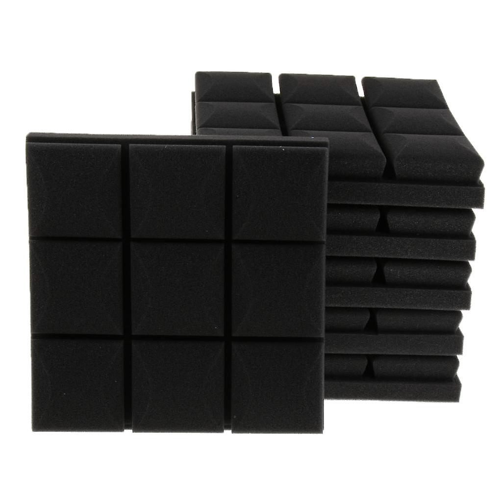 6pcs Acoustic Wedge Foam Sound Absorption Panels for Audio Equipment ...
