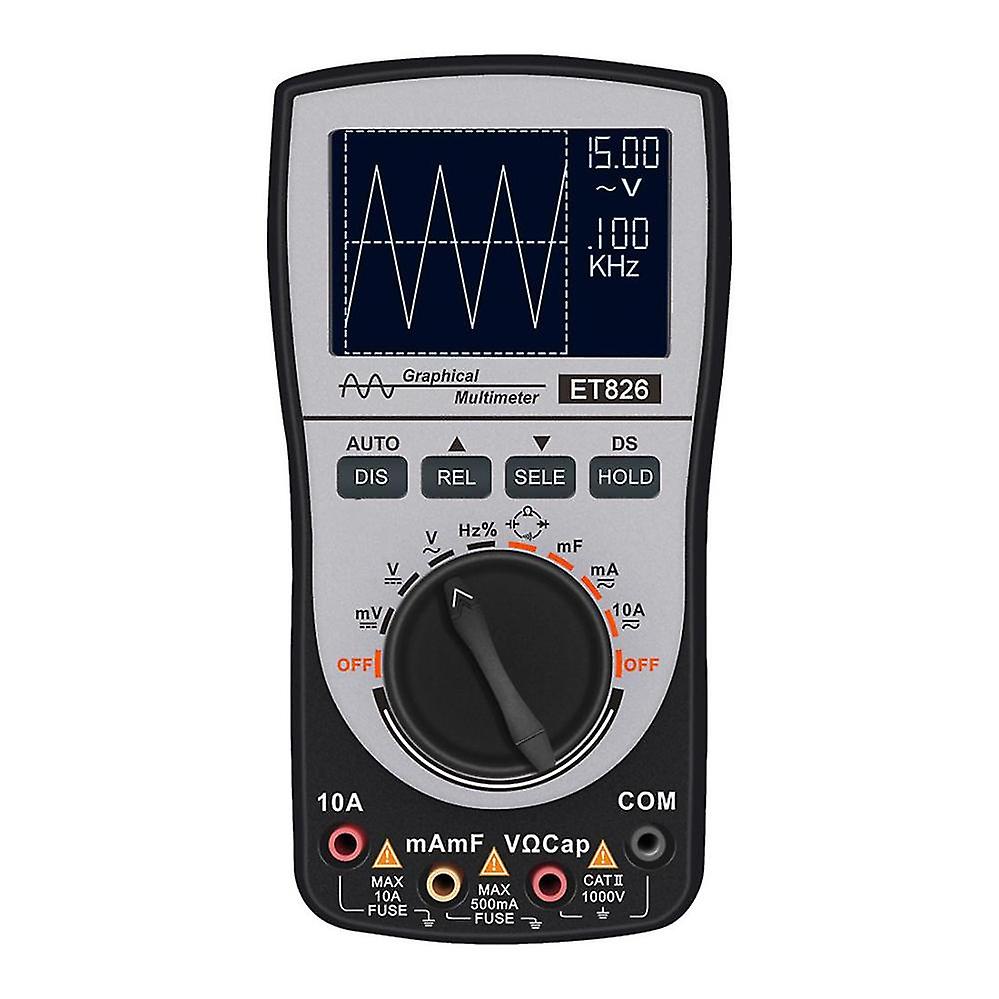 Et826 Digital Multimeter Oscilloscope Auto Range Direct Current/ac ...