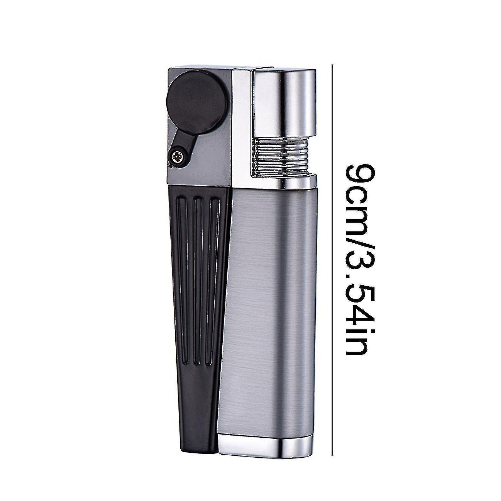 2 In 1 Set Metal Lighter With Pipe Foldable Portable Lighter Upgrade ...