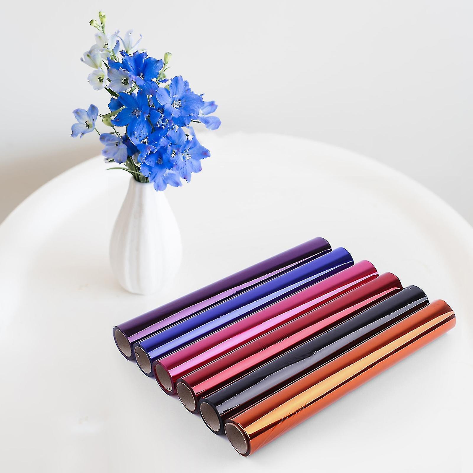 1 Roll Cellophane Wrap Roll Plastic Visual Effect Cellophane Roll ...