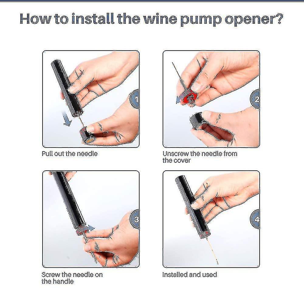 Corkscrew With Air Pressure Compressed Air Corkscrew linero 2024 ...