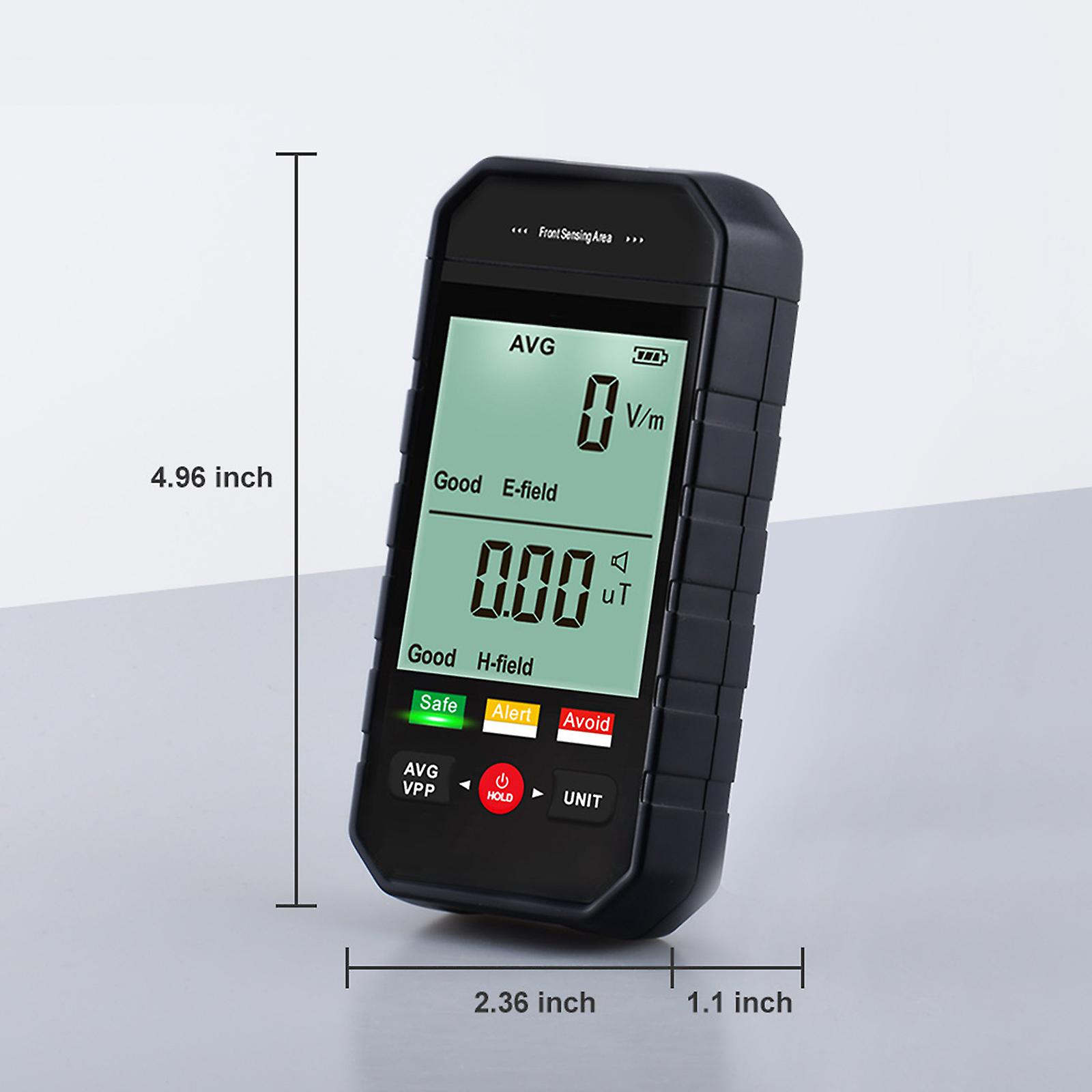 High Accuracy EMF Meter Reader EMF Detector Handheld Digital ...