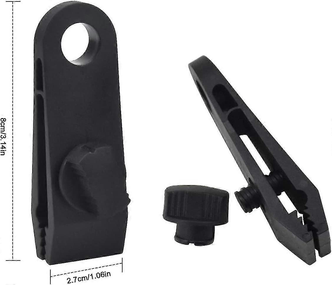 10 Pcs Tarp Clip Tent Clips, Crocodile Mouth Tarp Awnings Tarp Tent ...