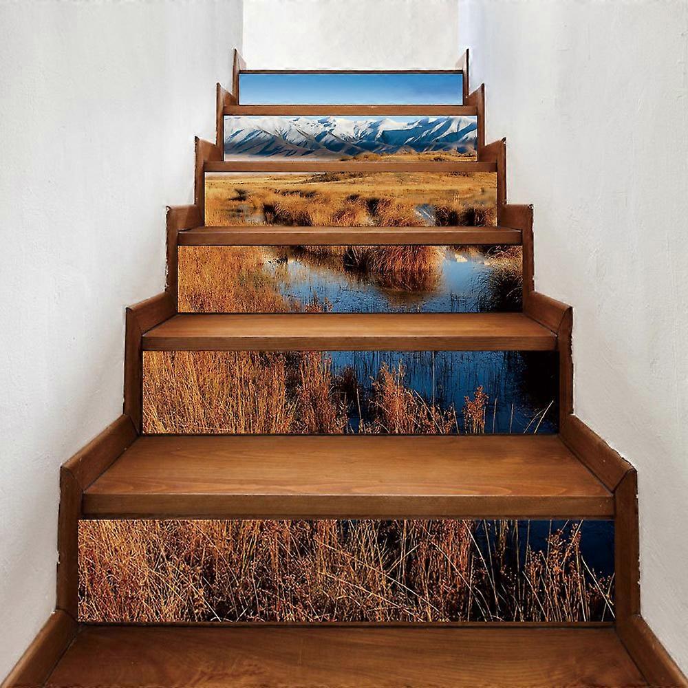 New 3D stair stickers decoration step sticker wall sticker self ...