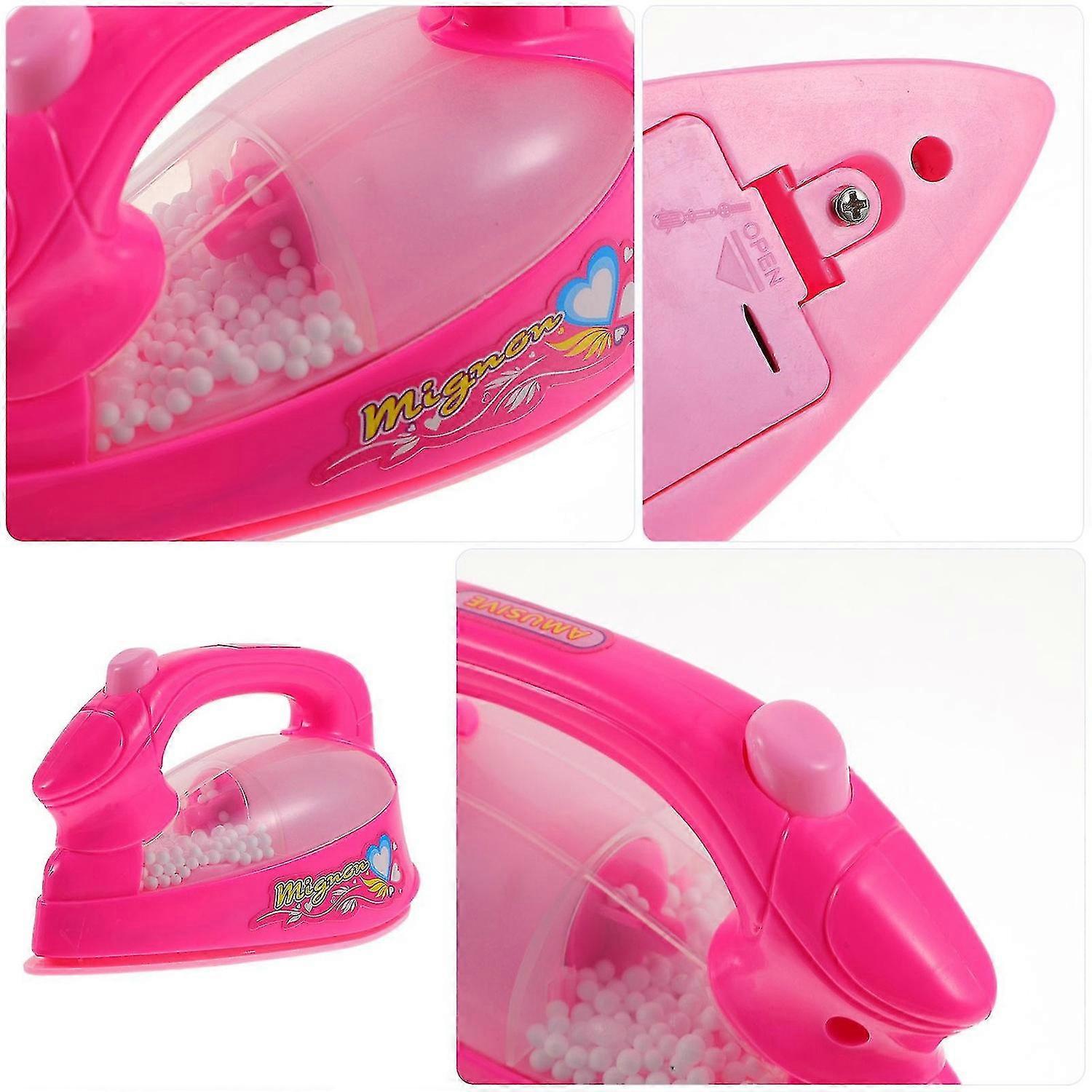 Toys Kids Pretend Play Electric Iron Play House Kids Electric Iron ...