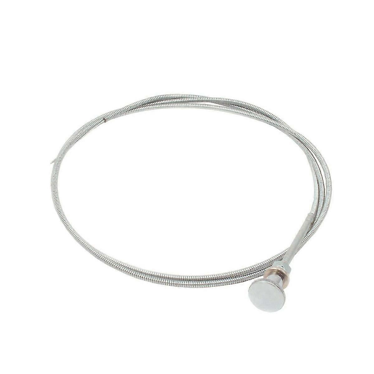 Chrome Universal 6 Ft Carburetor Cable Pull Throttle Cable for Hot Rat ...