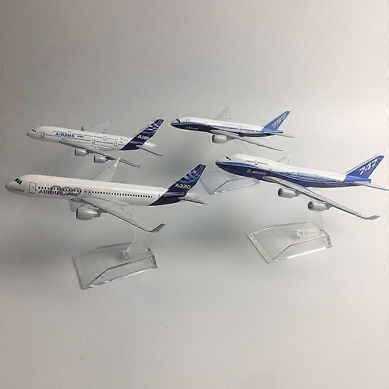 Original model a380 airbus Boeing 747 airplane model aircraft Diecast ...