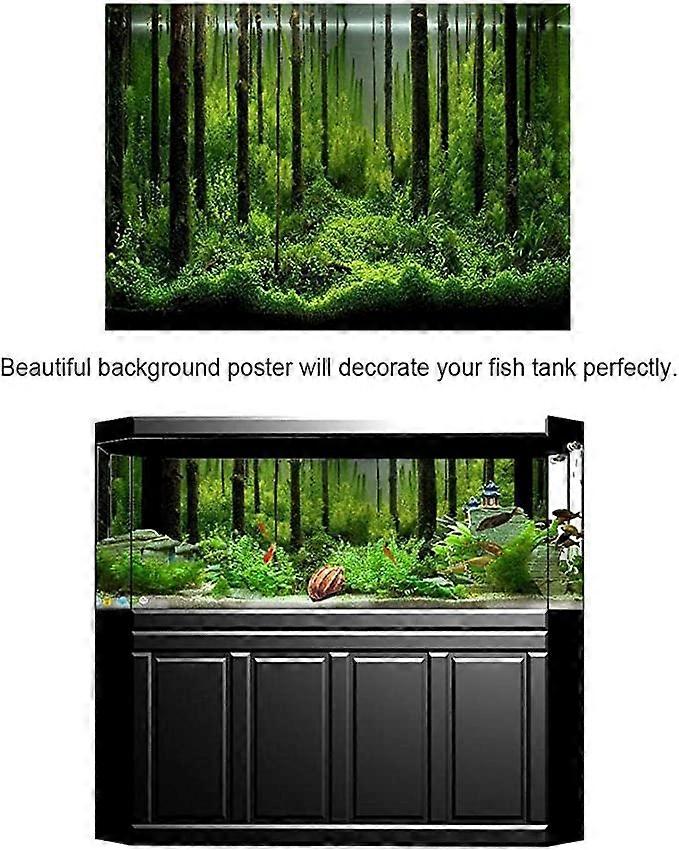 Forest Tank Aquarium Poster, Aquarium Background Picture, Fish Tank ...