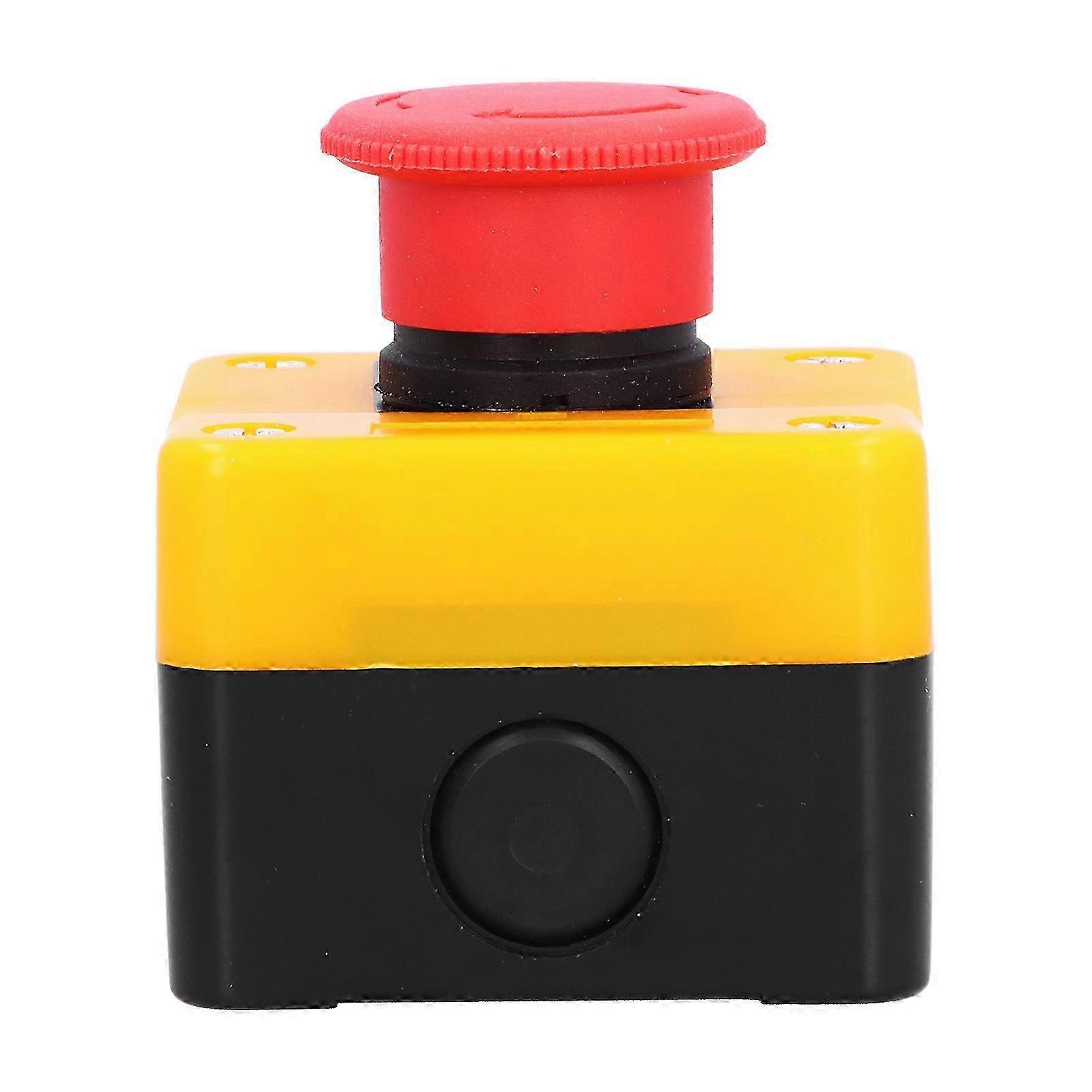 Emergency Stop Button 10a Waterproof 1no 1nc Red Mushroom Elevator ...