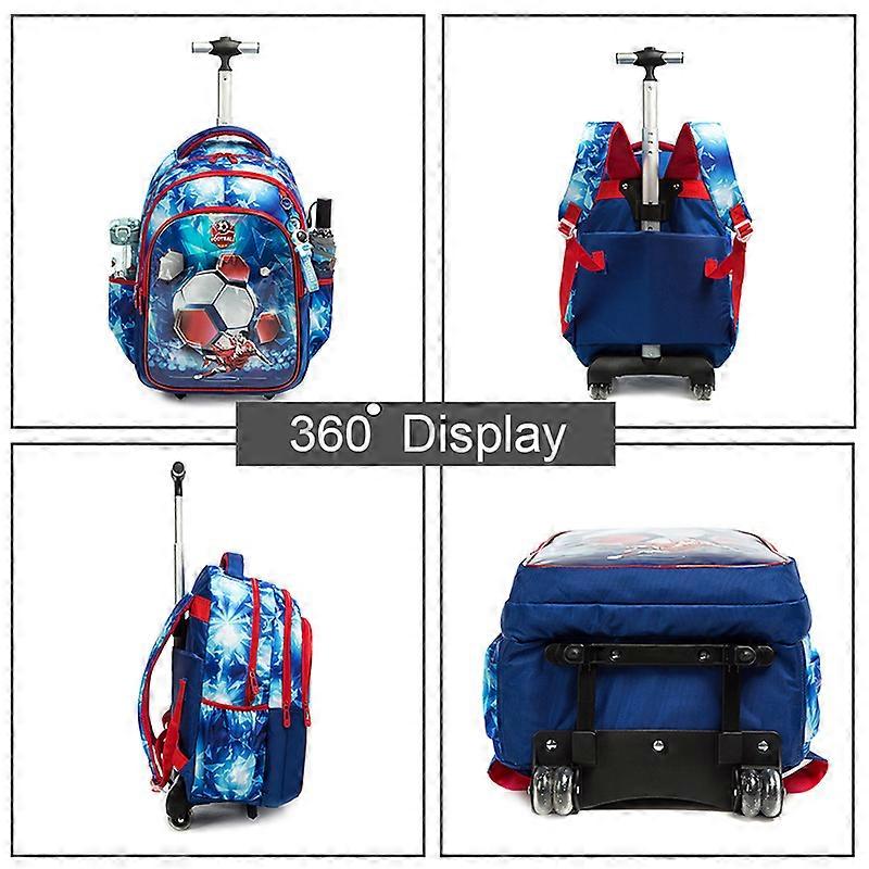 School Bag With Wheels School Rolling Backpack Wheeled Bag Students ...