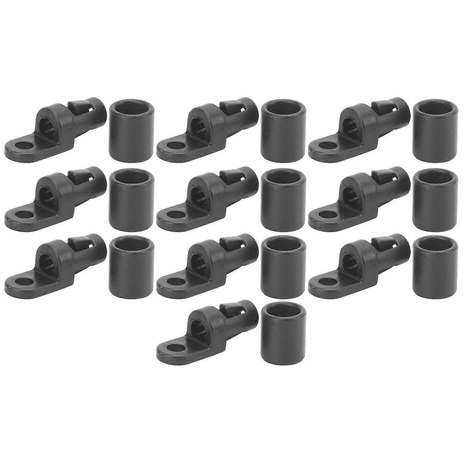 10Pcs/pack Kayak Canoe Bungee Shock Cord Hook Bungee Terminal End ...