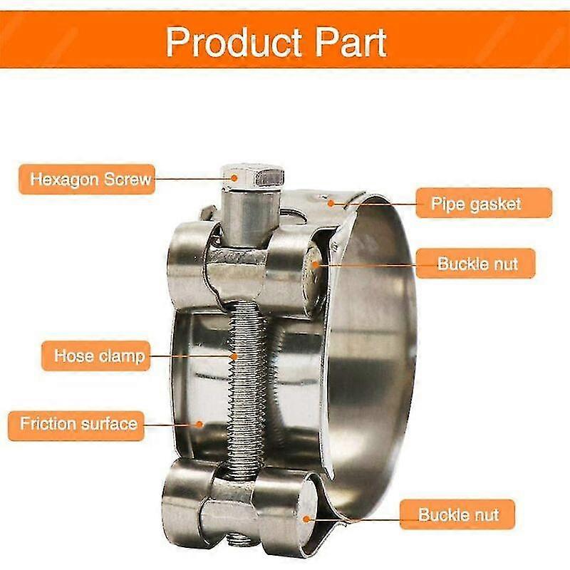 Stainless Steel Hose Clamp,adjustable Stainless Steel Hose Clamps Clips ...