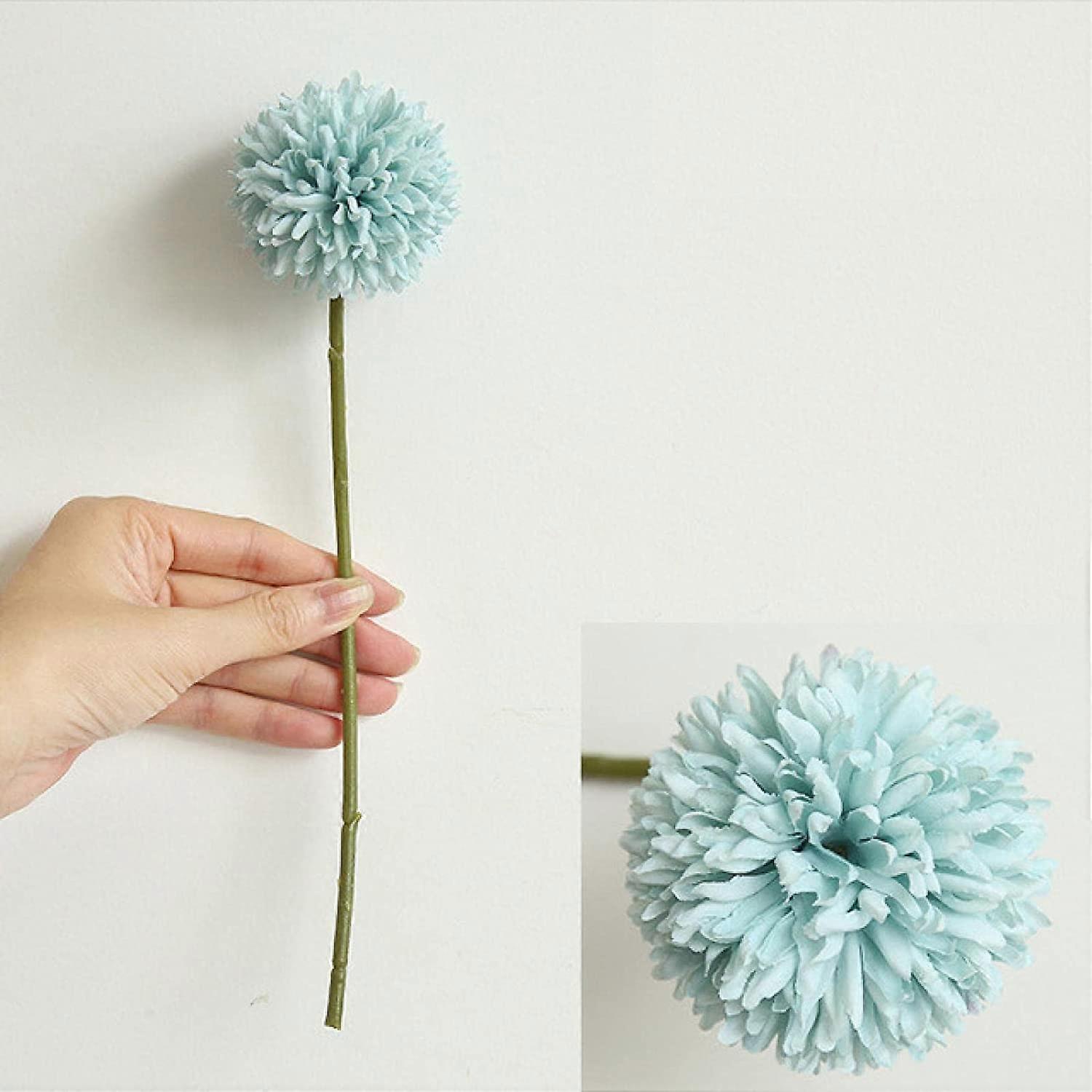 3PC Home Decoration Flower Wedding Simulation Flower Dandelion Hyacinth ...