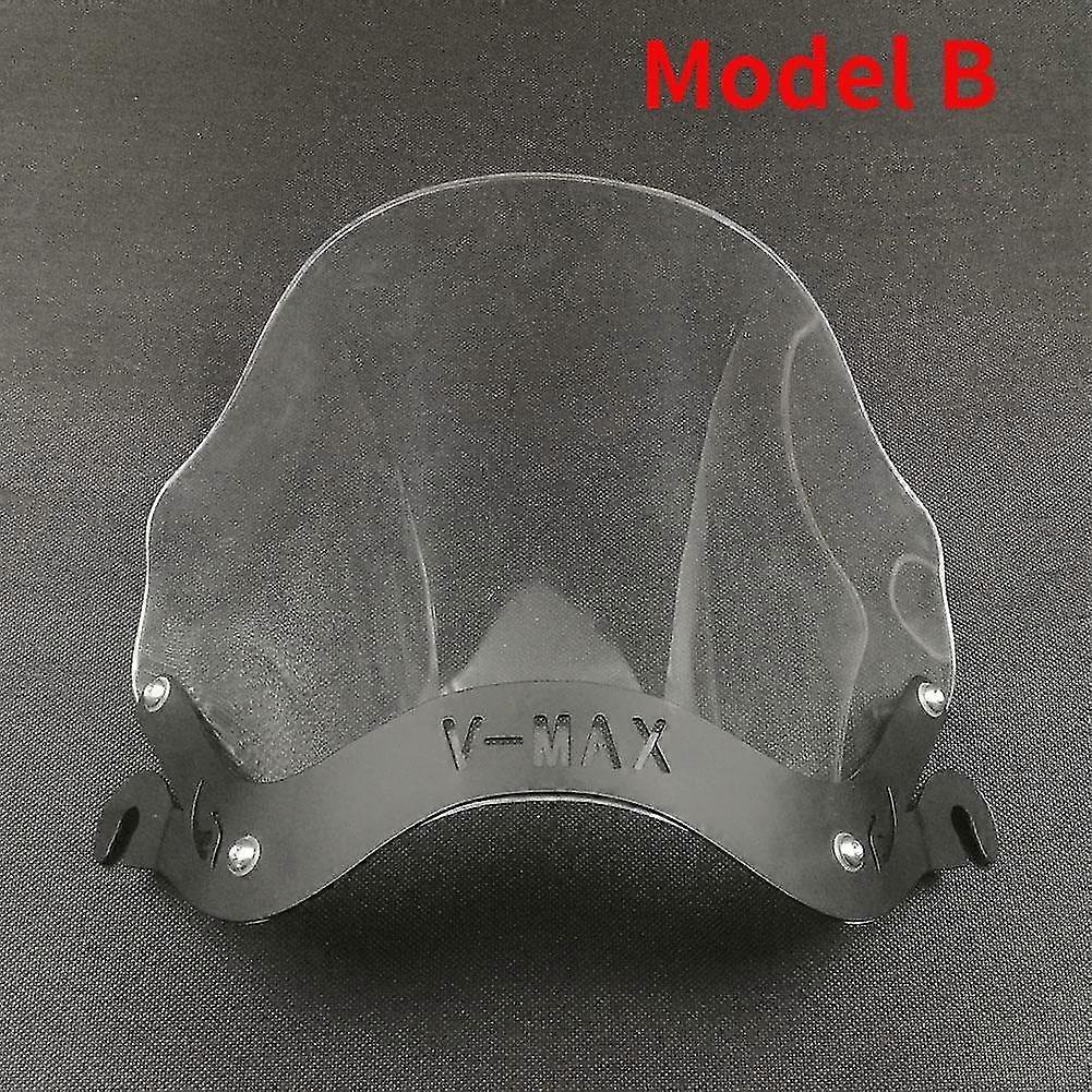 Vmax1200 Vmax1300 Motorcycle Windshield Abs Plastic Windscreen W/ Mount ...