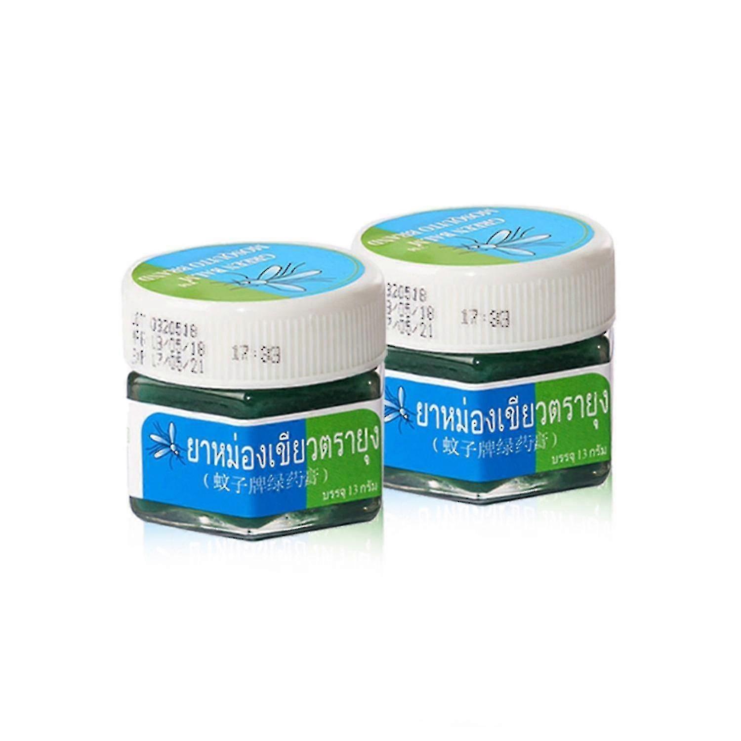 Thailand Yanhee Mosquito Brand Green Ointment Herbal Skin Insect ...
