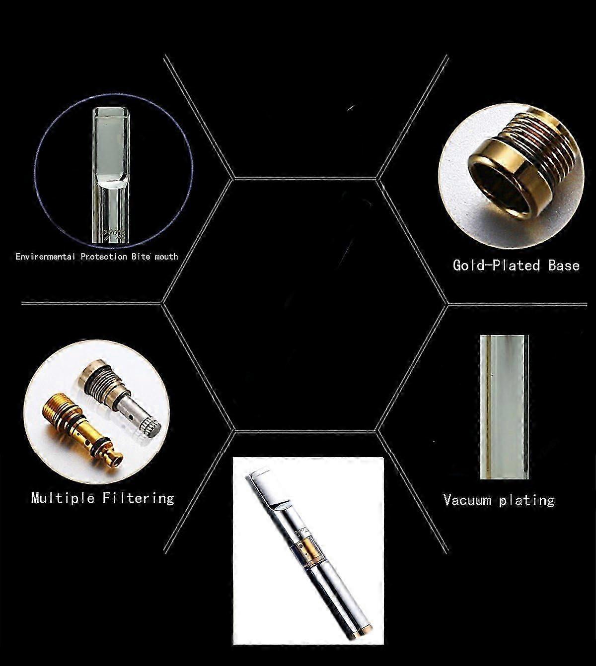 Reusable Filter Filter Cigarette Holder,Men's Cigarettes,Silver | Fruugo UK