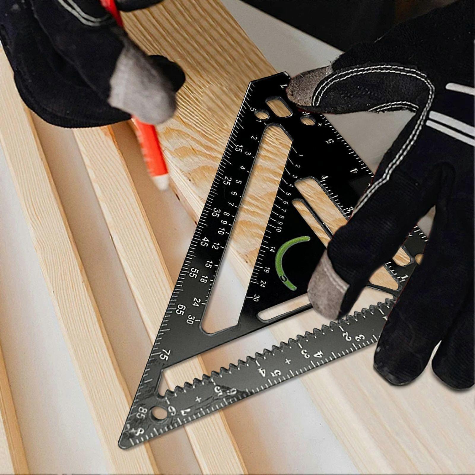 Carpenter Triangle Square Woodworking Rafter Square Measuring Layout ...