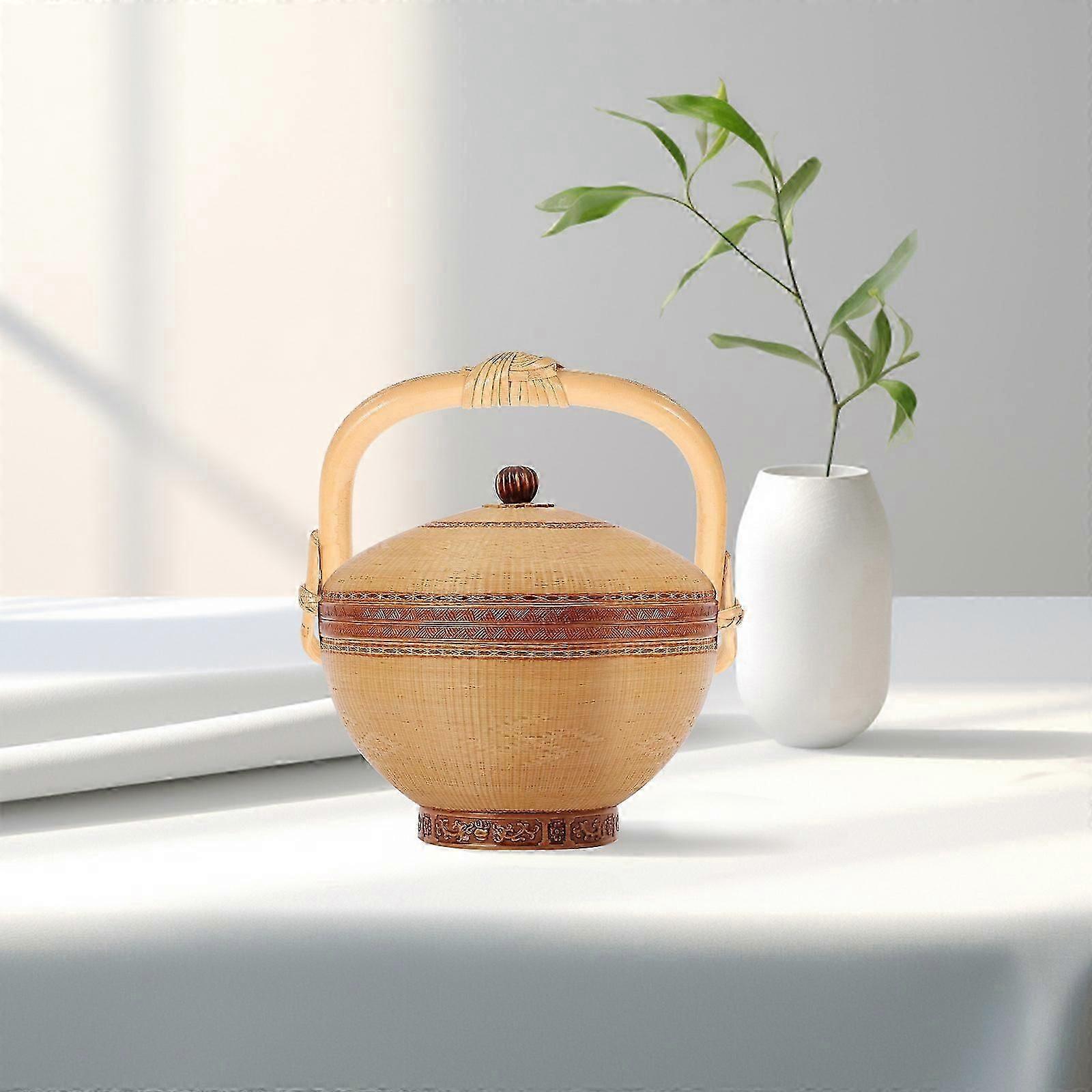 Tea Kettle Handle Teapot Bamboo Handle Replacement Anti-scald Teapot ...