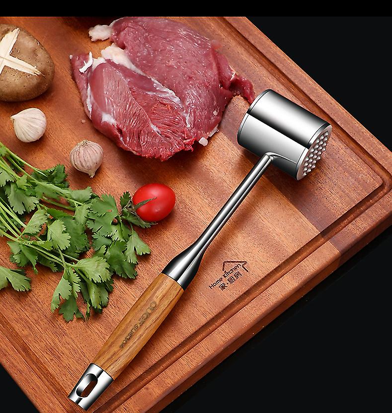 Meat Tenderizer, Stainless Steel Meat Hammer For Cooking Chicken / Beef ...