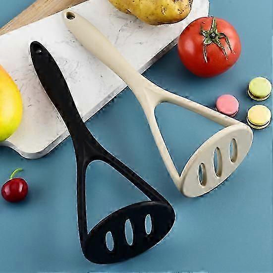 Silicone Potato Masher Ergonomic Handle Heat Resistant Easy to Clean ...