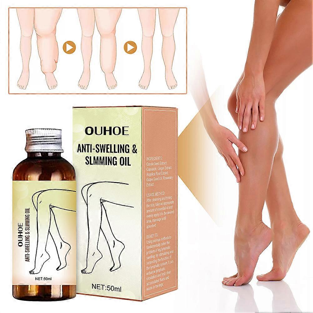 SwellClear Leg Massage Oil - Fast-Absorbing, Non-Greasy, All-Natural ...