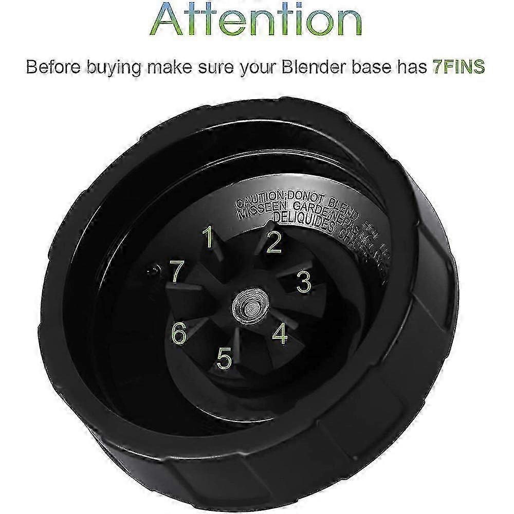6/7 fins blender blade for Ninja, replacement part for Nutri Ninja ...