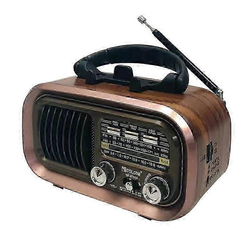 2026 NEW GOLON Retro FM/AM/SW Radio Full Band Portable Radio Receiver ...