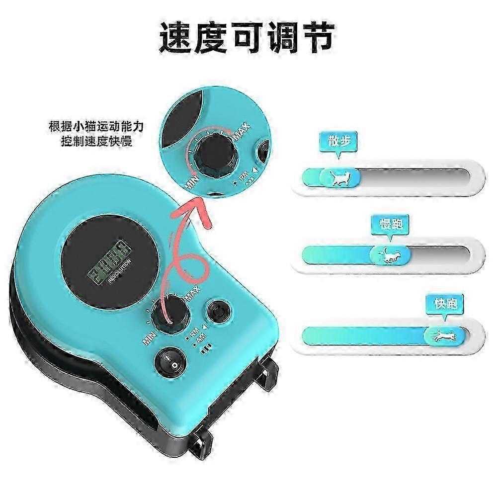 Interactive Cat Toys with Sound & Feather, Automatic Rotating Laser for ...