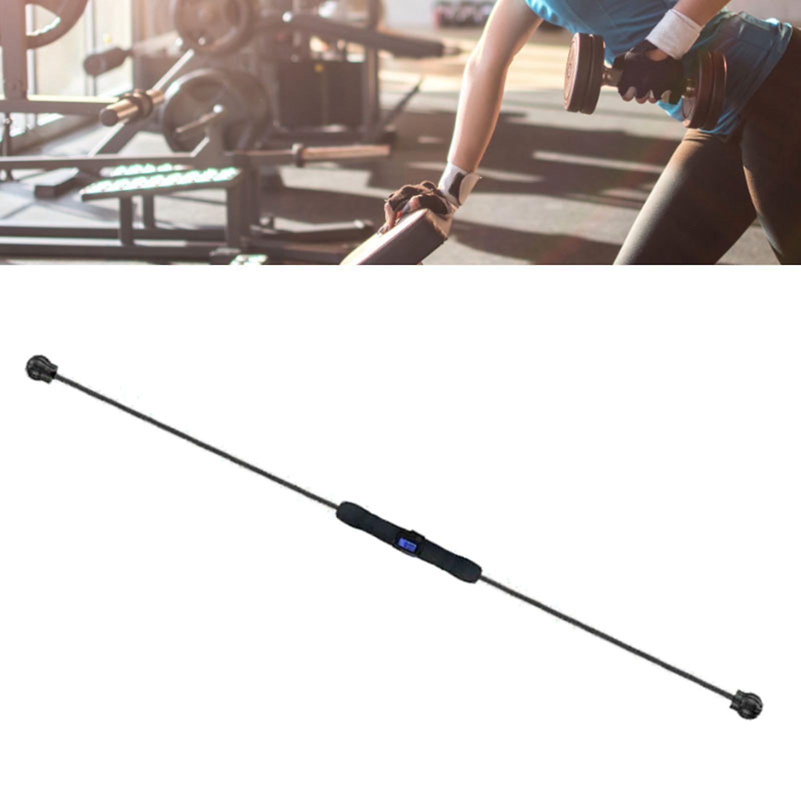 Elastic Fitness Bar Counter Function Muscle Training Ergonomic Handle ...