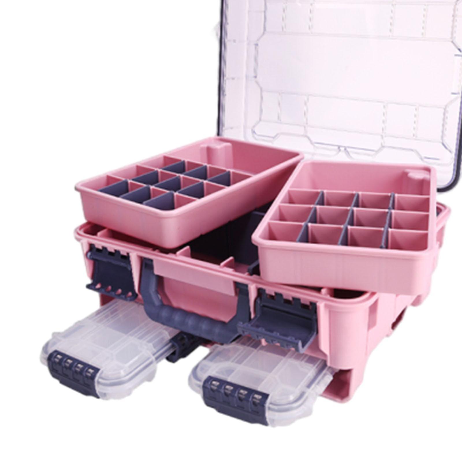 Fishing Tackle Box Portable Large Fishing Tools Box for Home Fishing ...