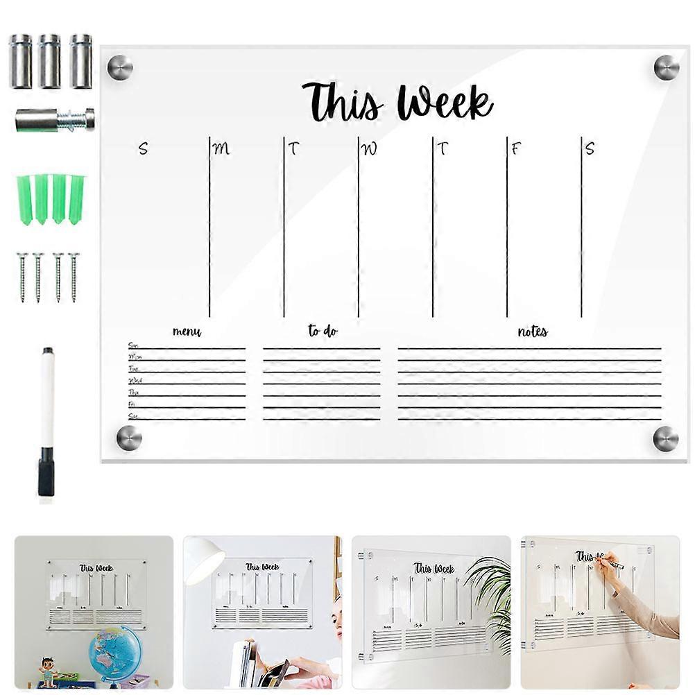 Logo Stickers Memo Checklist Sheet Detachable Message Board Daily ...