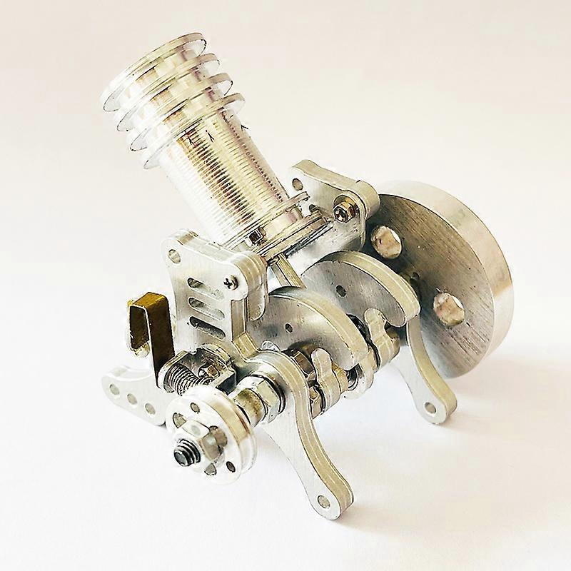 Mini Single Cylinder Metal Engine Model Handmade Difficult Assembly Toy ...