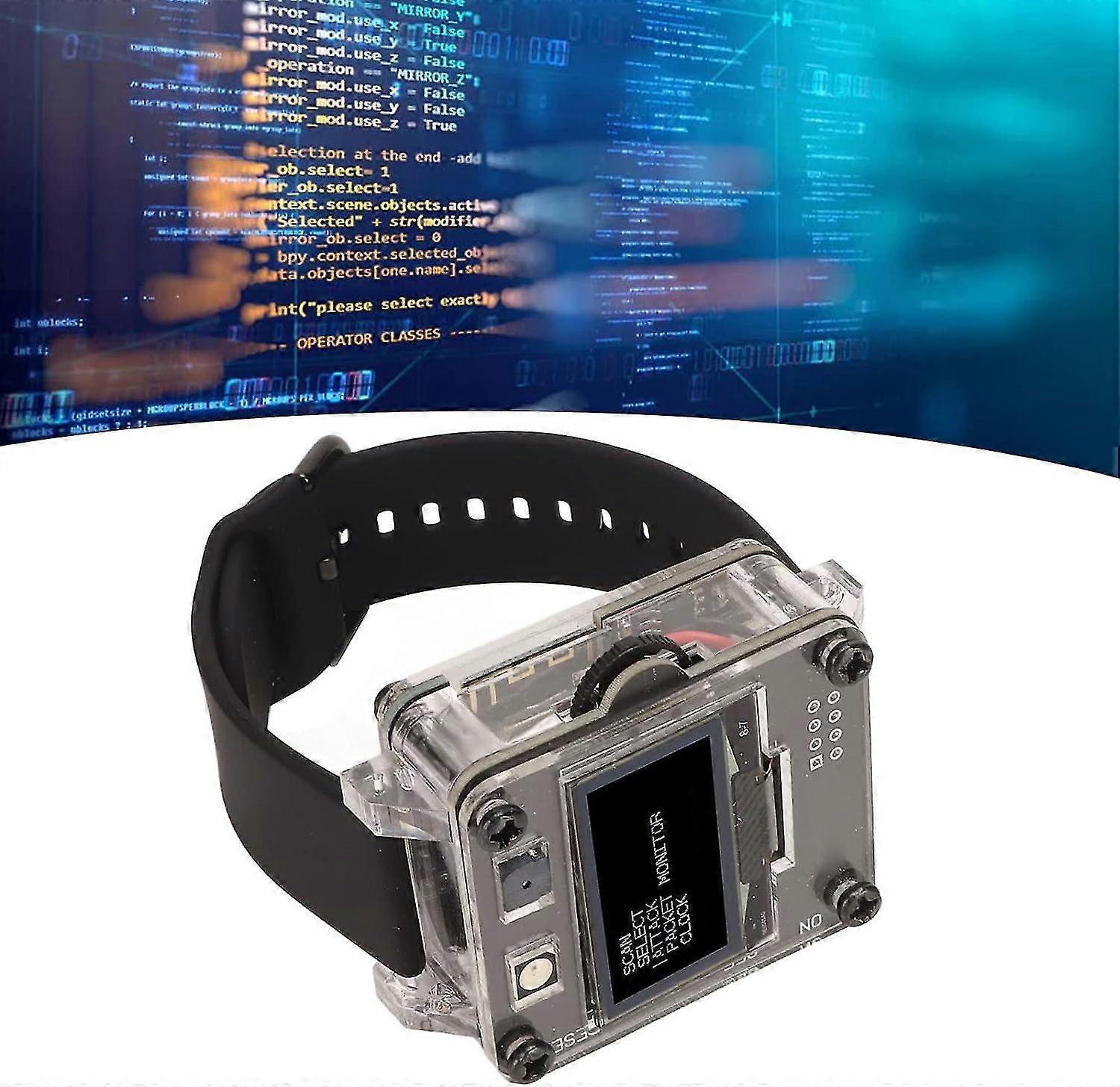 Deauther Watch Se Wifi With Buzzer, Programmable Development Board Esp8266, Display1,3, For Wifi ...