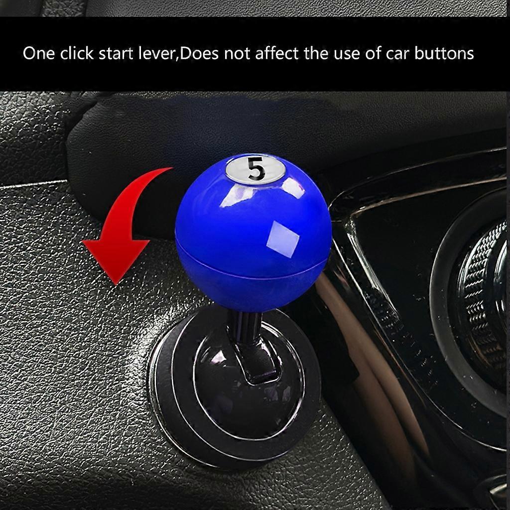 Car Push To Start Button Rockers Car Engine Start Stop Button Joystick Decors | Fruugo UK