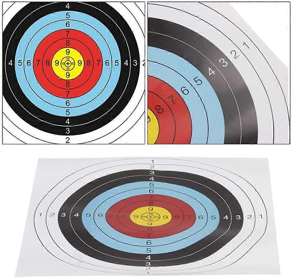 30Pcs Archery Target Area Archery-Shooting-Paper-Square Target-Archery ...