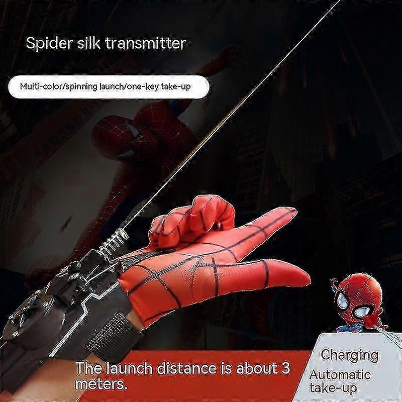 Spider Man Spider Web Launcher Toy, Spider Man Wrist Launcher Role ...